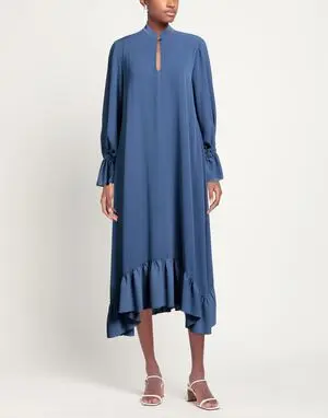 SHIRTAPORTER Midi Dress - Slate Blue