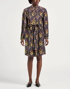 Antik Batik Floral Print Cotton Mini Dress