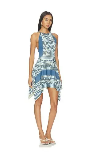 Misa Jansen Mini Dress In Blue