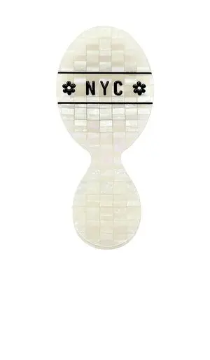 SOLAR ECLIPSE Hand-painted Nyc Mosaic Handbag Hero Brush
