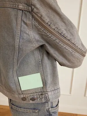 HAIKURE Medea Ziggy Zip-detailed Denim Jacket