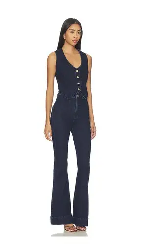 Show Me Your Mumu Portland Jumpsuit In Denim
