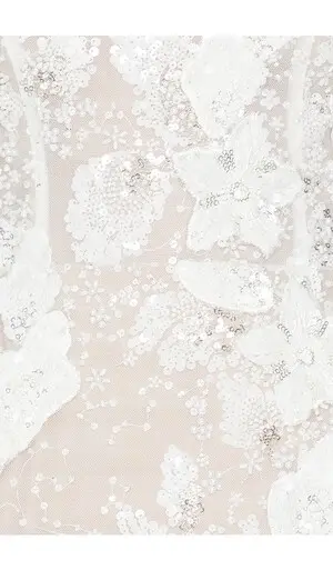 BRONX BANCO Dahlia Bridal Strapless Maxi Dress