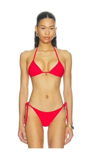 MORE TO COME Cher Bikini Top - Cherry