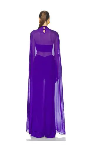 DEME BY GABRIELLA The Zerina Cape And Top