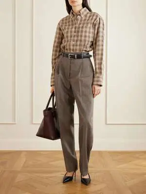 RÓHE Daria Wool-blend Tapered Pants