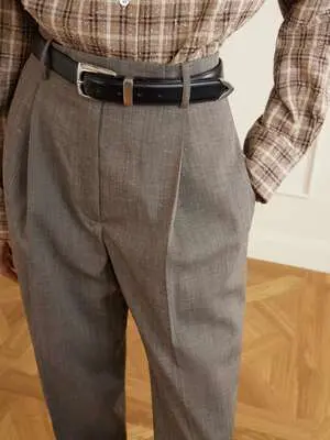 RÓHE Daria Wool-blend Tapered Pants
