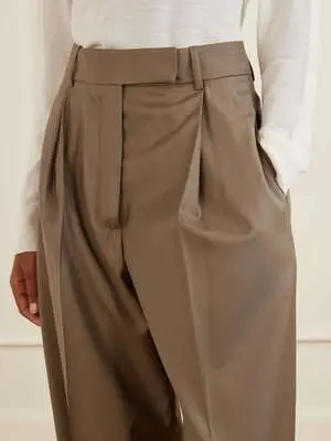 RÓHE Daria Virgin Wool Tapered Pants
