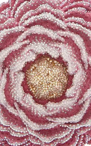 Judith Leiber Peony Crystal Clutch