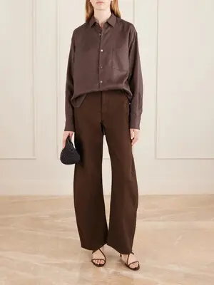 SSSTEIN Oversized Linen Shirt