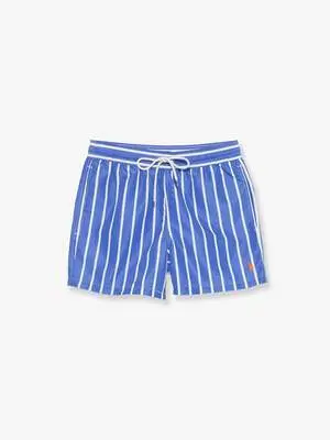 Polo Ralph Lauren 11.5 Traveler Recycled Nylon Swim Trunks - Blue