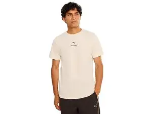 PUMA Mclaren Racing Small Logo T-shirt Clothing Alpine Snow - White