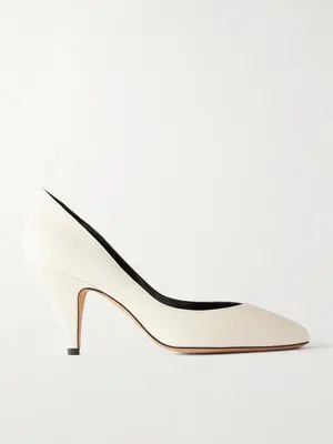 JUDE Haze Leather Pumps - Neutrals