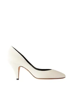 JUDE Haze Leather Pumps - Neutrals