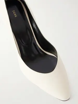 JUDE Haze Leather Pumps - Neutrals
