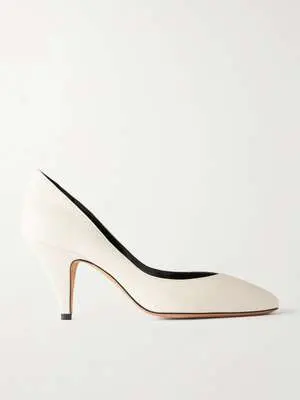 JUDE Haze 80 Leather Pumps - Off-white