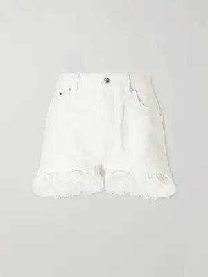 PACO RABANNE Rabanne Frayed Denim Shorts