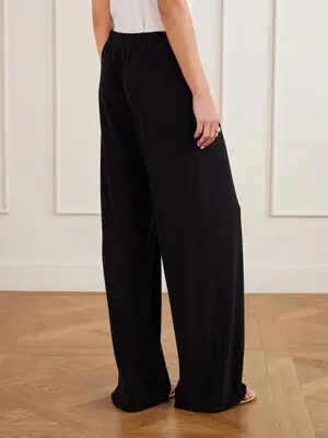 Norma Kamali Jersey Wide-leg Pants