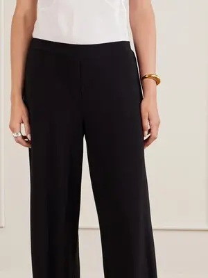 Norma Kamali Jersey Wide-leg Pants