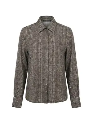 Ermanno Scervino Sequined Shirt - Grey
