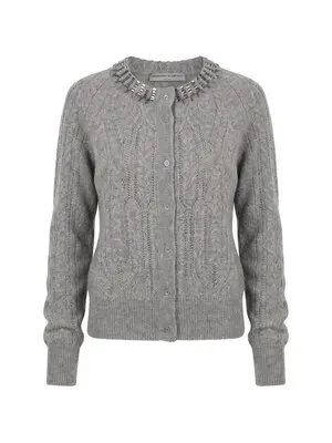 Ermanno Scervino Cashmere Cardigan - Grey