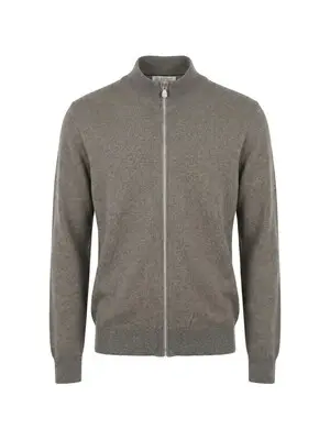Brunello Cucinelli Cashmere Zipped Cardigan