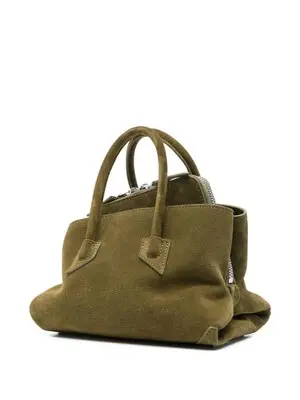 Attico La Passeggiata Mini Leather Handbag - Green