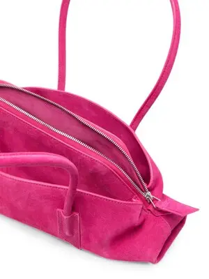 Attico La Passeggiata Small Leather Shoulder Bag - Pink