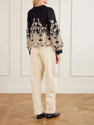 Sea Gracelyn Broderie Anglaise Blouse