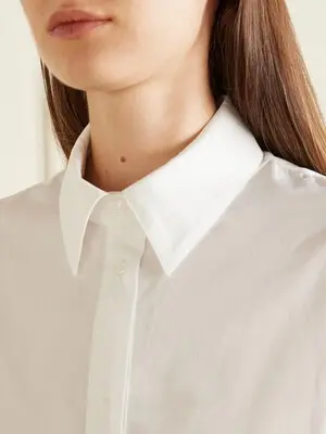 Loulou De Saison Colin Cotton Poplin Oversized Shirt