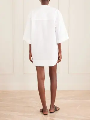 JAMIE HALLER Cotton Mini Dress