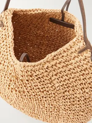 JW Anderson Raffia Tote - Brown