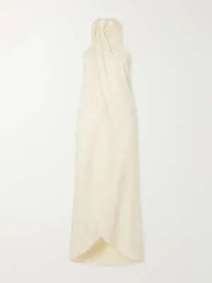 Johanna Ortiz Silent Water Satin-jacquard Tunic