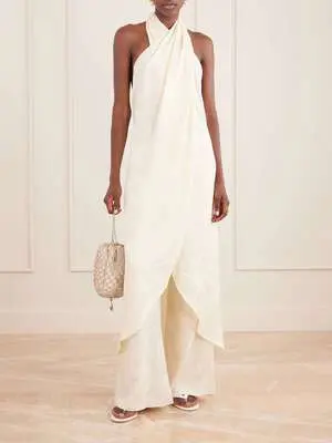 Johanna Ortiz Silent Water Satin-jacquard Tunic