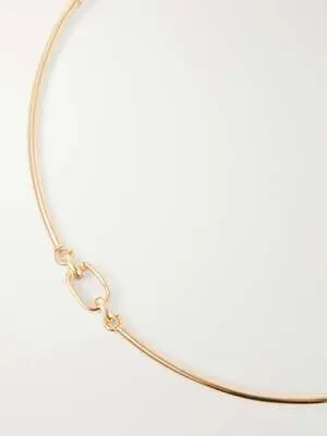 MARTHA CALVO Protection Sapphire -toned Necklace