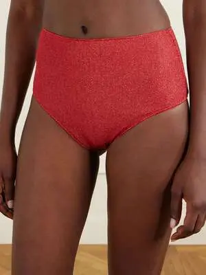 Oseree Lumière Metallic Lurex Bikini