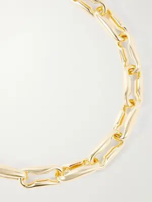 MARTHA CALVO 14kt -plated Brass Bleecker Link Bracelet