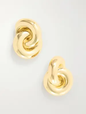 Martha Calvo Brass Earrings