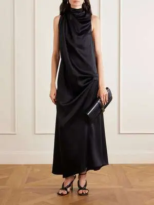 HEIRLOME Kate Silk-satin Dress