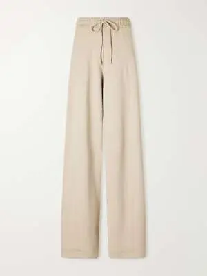 Max Mara Jersey Wide-leg Pants - Stone