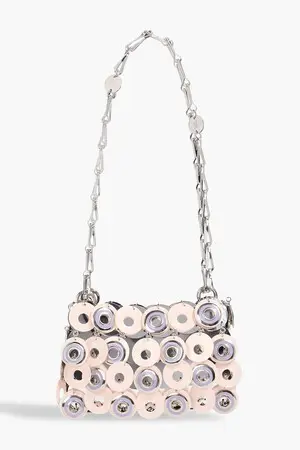 Rabanne Sparkle Discs Chainmail Shoulder Bag - Silver