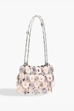 Rabanne Sparkle Discs Chainmail Shoulder Bag