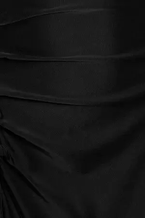 Rabanne Asymmetric Stretchjersey Maxi Dress