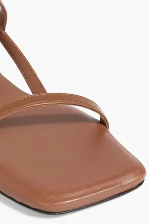 ANINE BING Hilda Leather Slingback Sandals