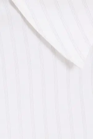 ANINE BING Mika Striped Cottonpoplin Shirt