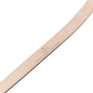 Gucci Double G Buckle Leather Belt