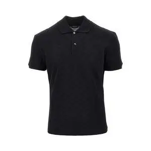 Gucci Jacquard Jersey Polo Shirt An