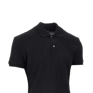 Gucci Jacquard Jersey Polo Shirt An