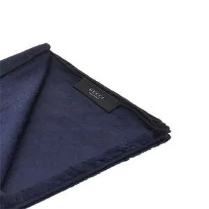 Gucci Jacquard Silk And Wool-blend Scarf