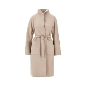 Max Mara Cashmere Drap Midi Coat